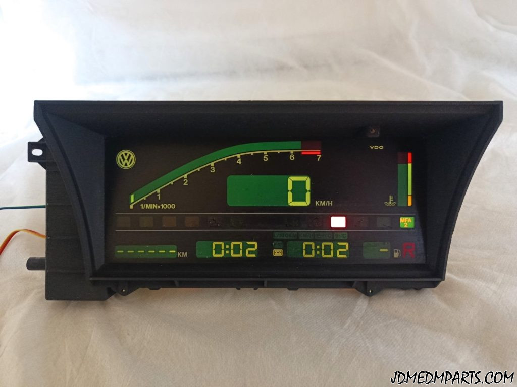 VW Golf Jetta MK2 Digifiz Cluster Setup 7000RPM Digital Tacho GTI