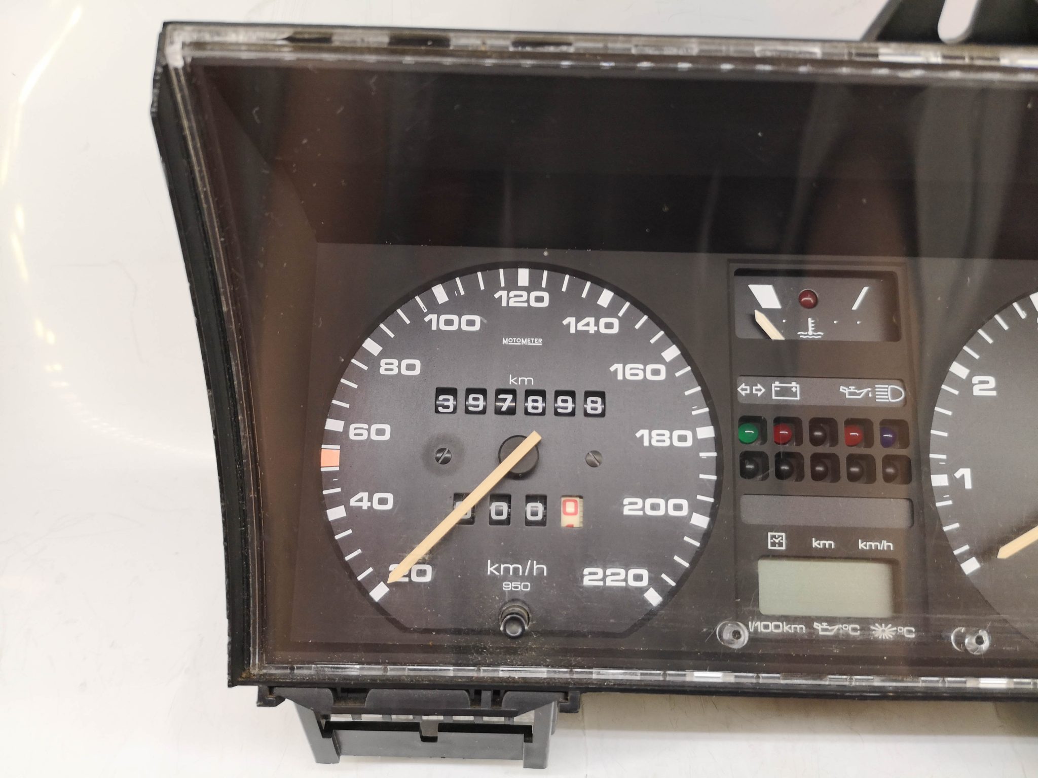 VW Golf MK2 EURO MFA Instrument Cluster Tacho 220 KMH 7000 RPM CE1