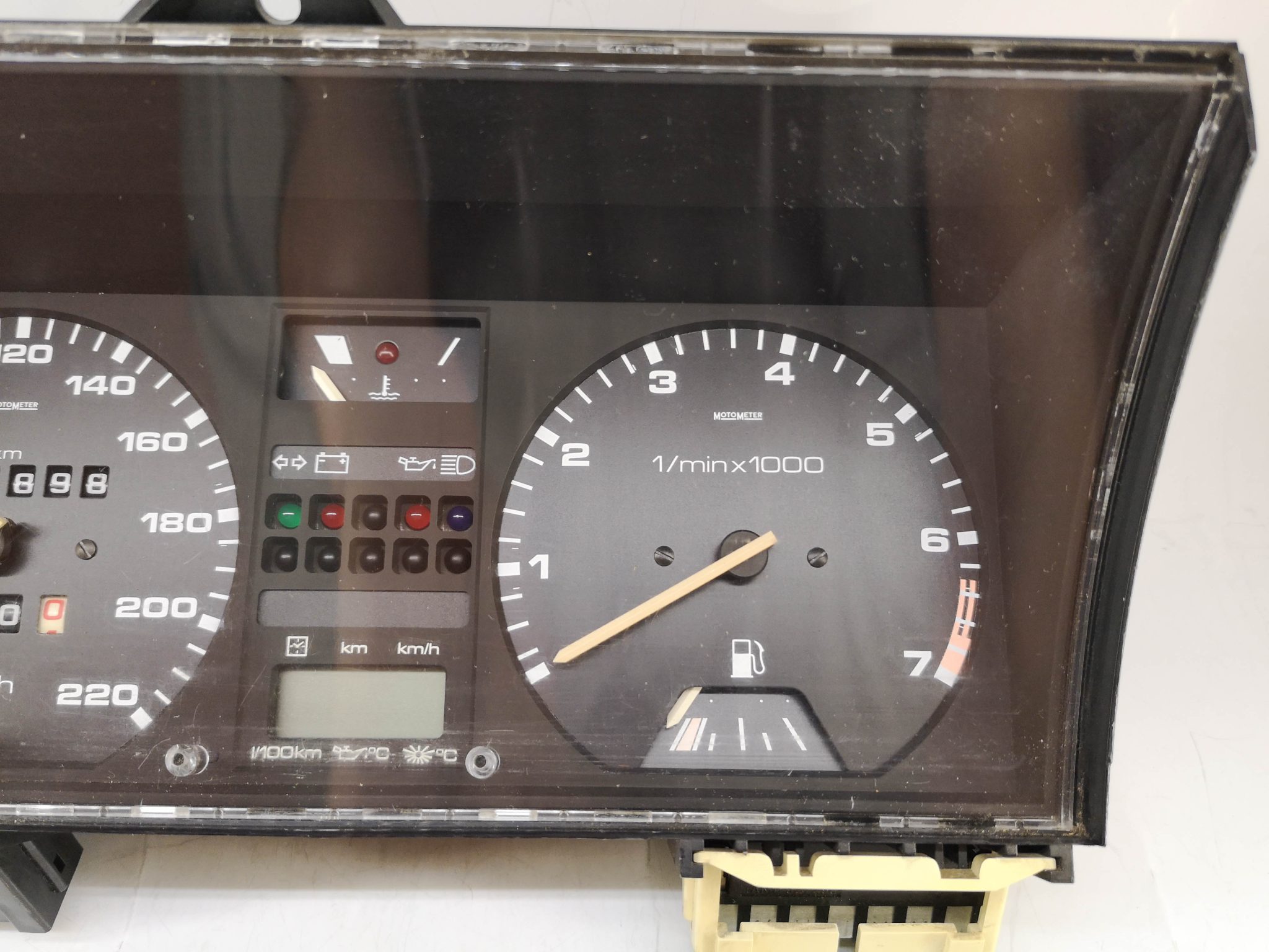 VW Golf MK2 EURO MFA Instrument Cluster Tacho 220 KMH 7000 RPM CE1